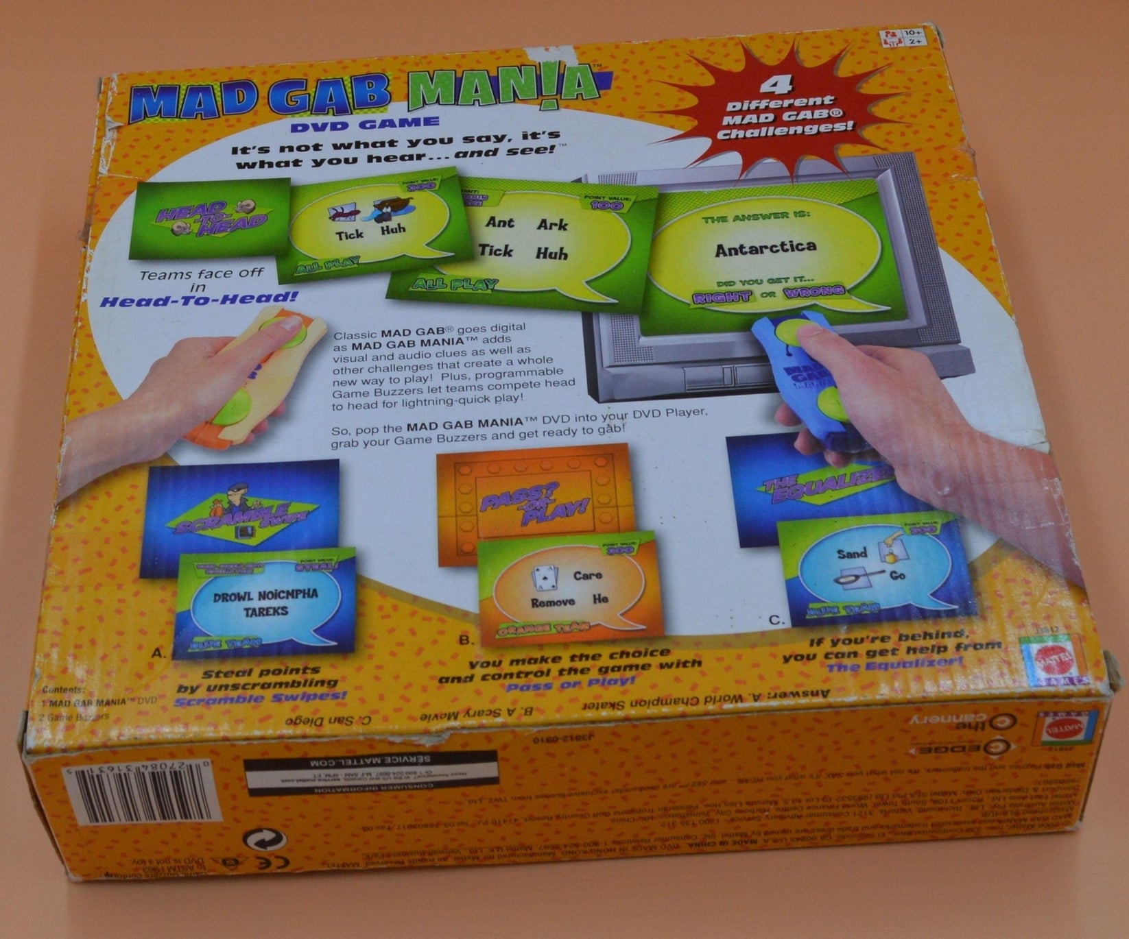 BOXED GAME MAD GAB MANIA