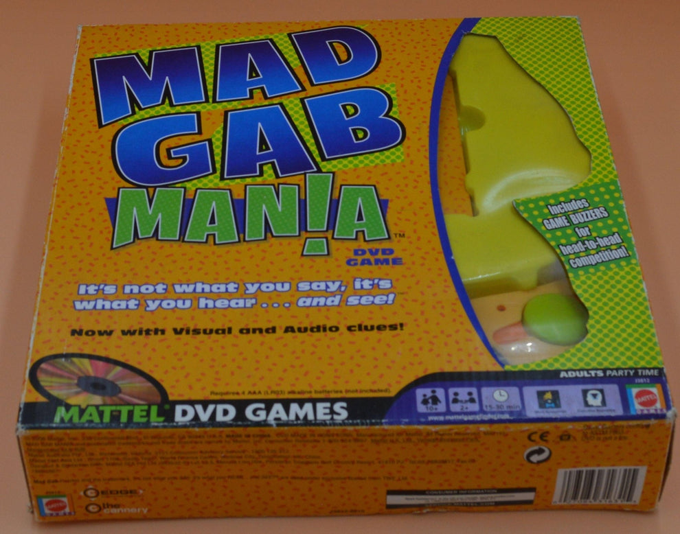BOXED GAME MAD GAB MANIA